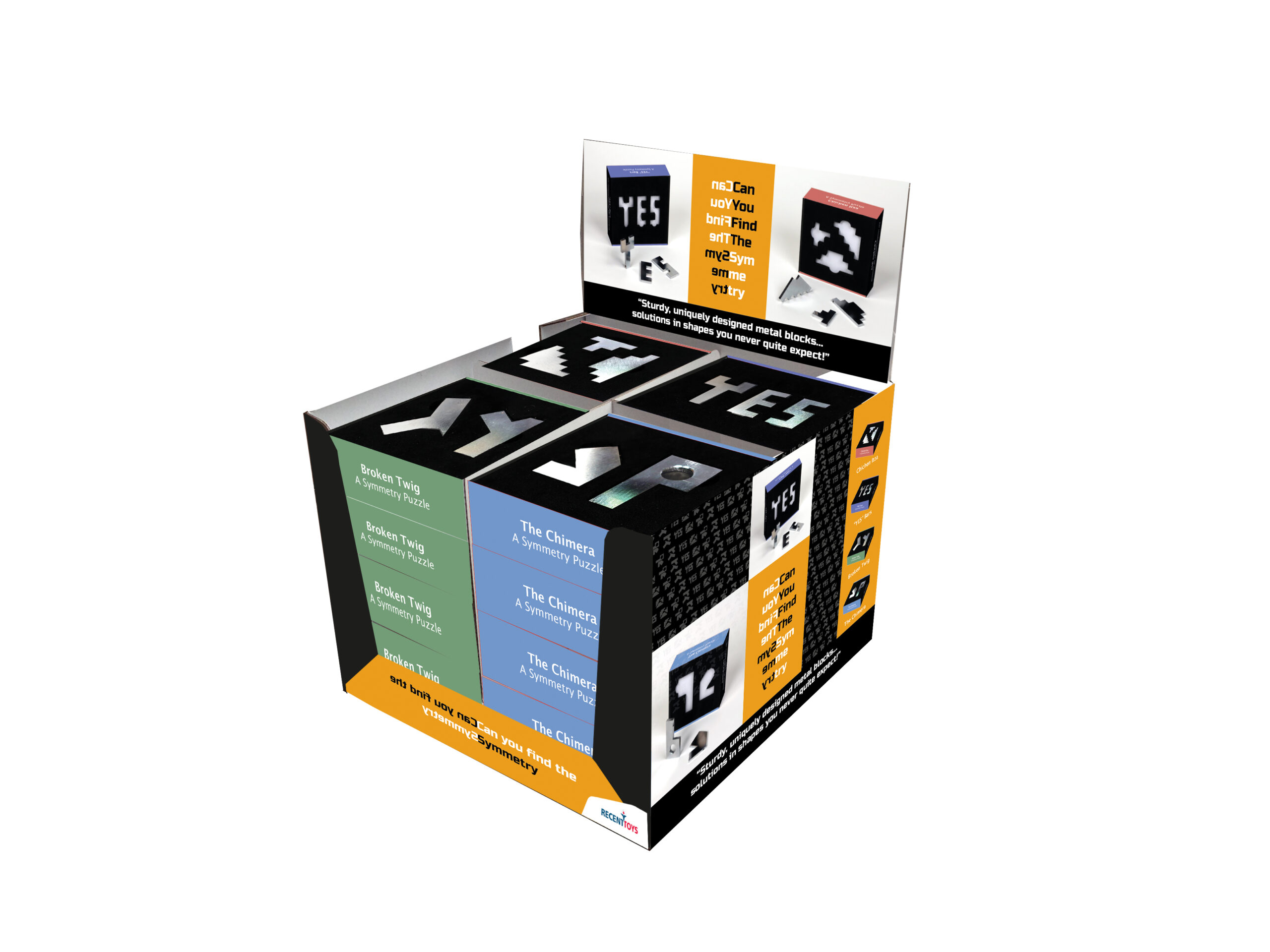 Krasnoukhov Symmetry (display= 4x 4 styles = 16pcs) - Eureka bv