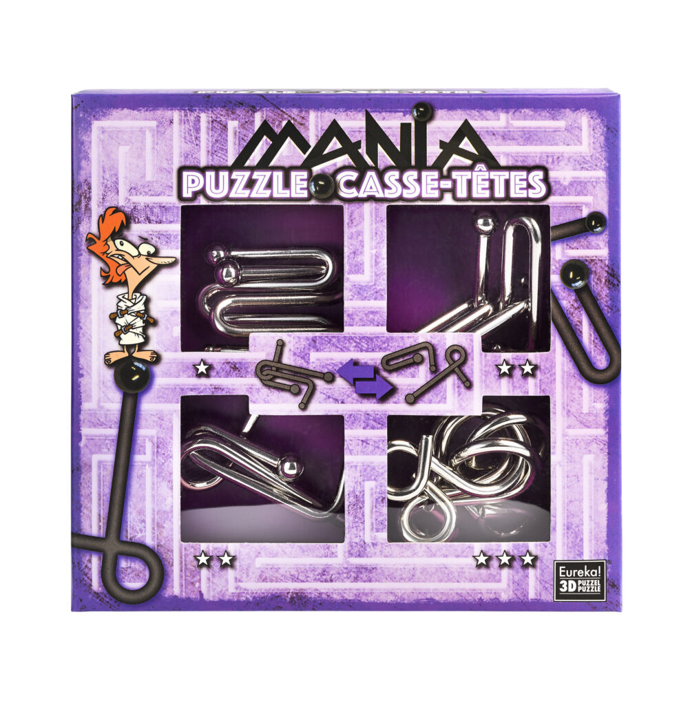 Puzzle Mania Casse-têtes Purple - Eureka bv