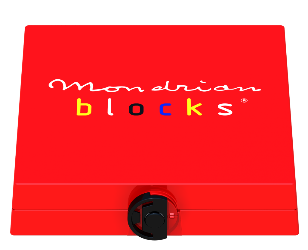 Ah!Ha Mondrian Blocks -Red Edition- Eureka bv