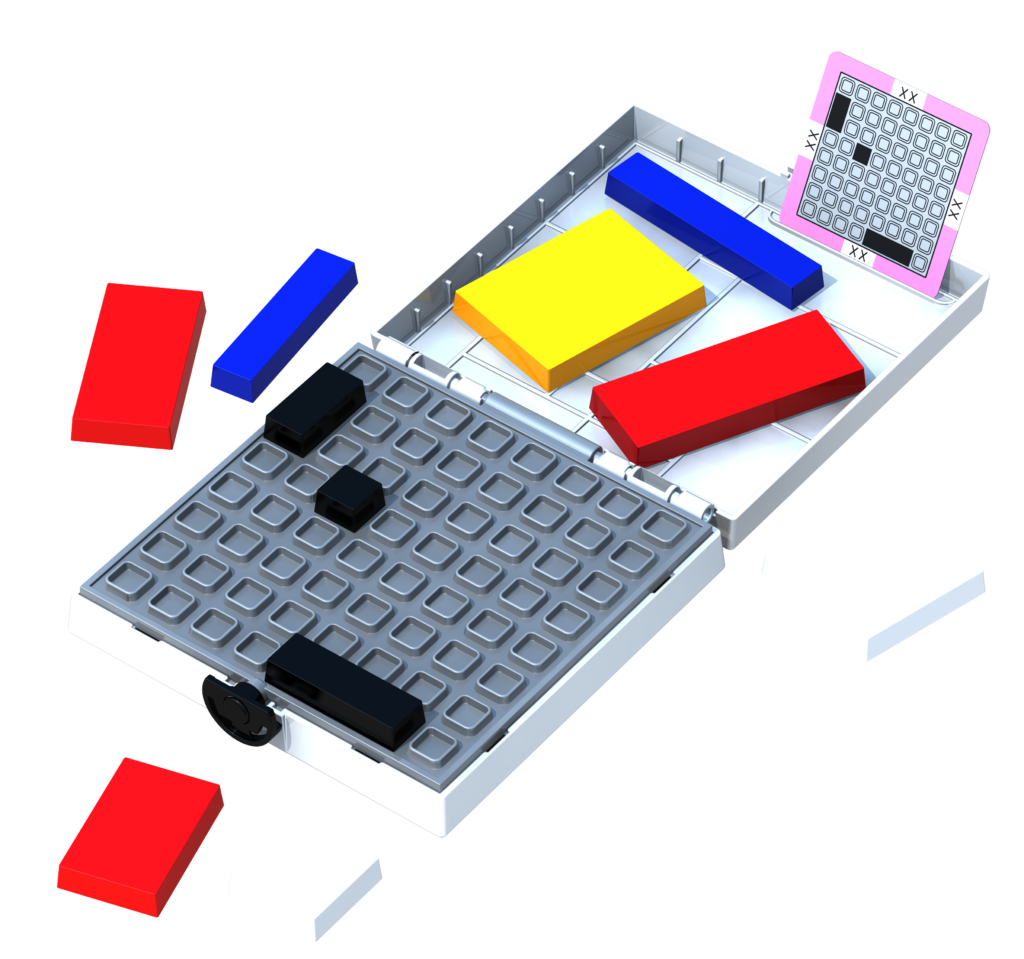Ah!Ha Mondrian Blocks -White Edition - Eureka bv