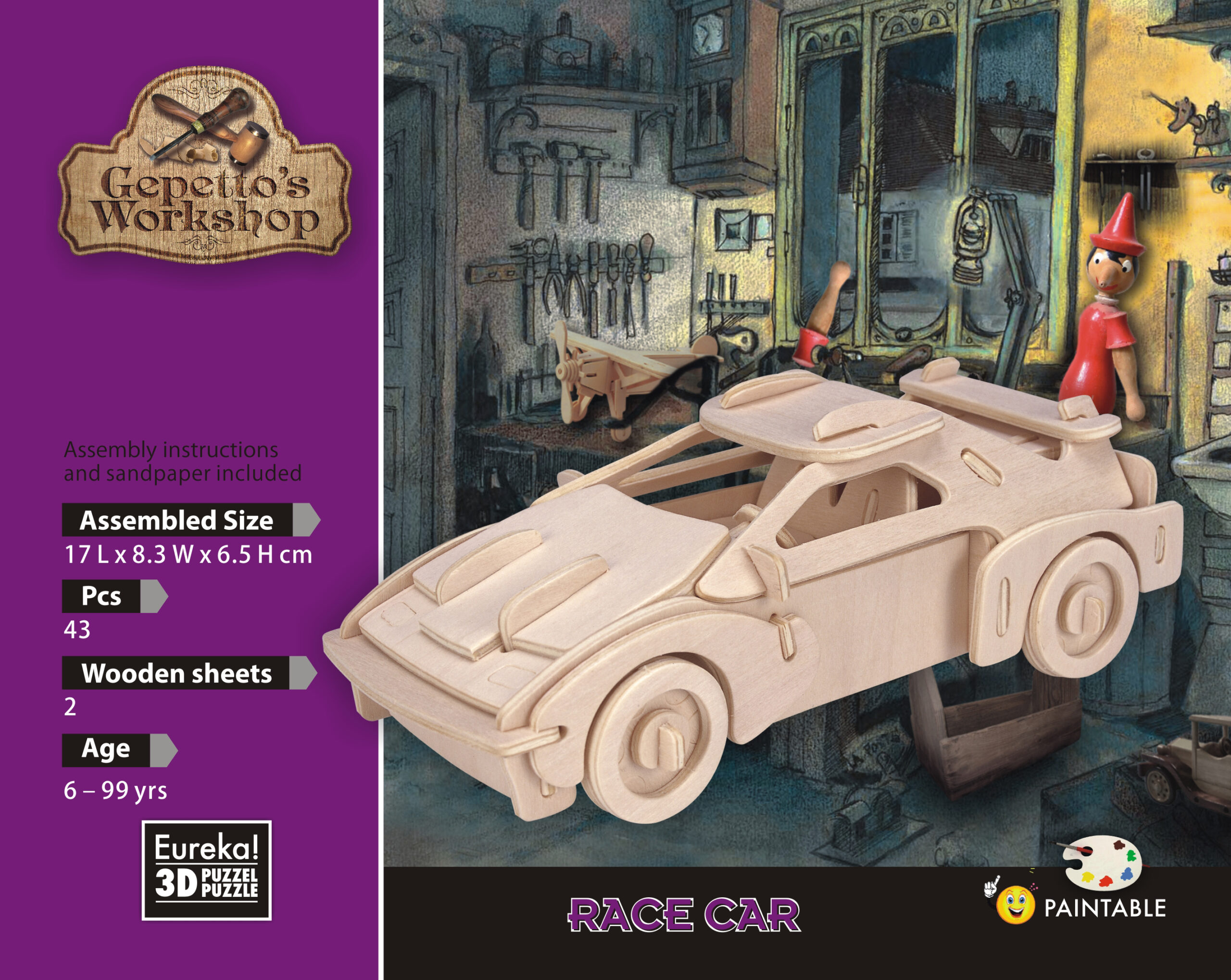 Gepetto's Race Car - Eureka bv